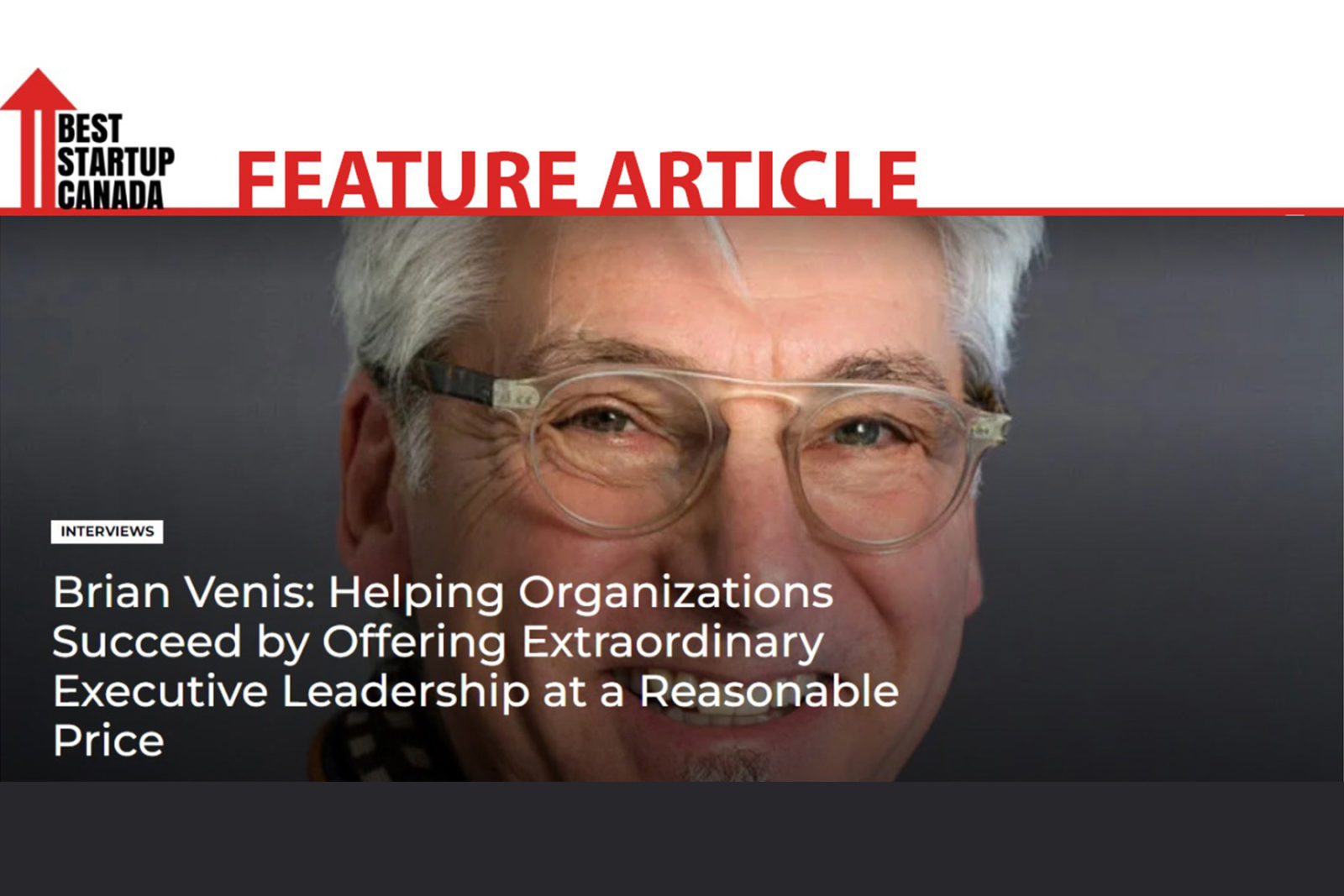 Brian Venis is Interviewed by Best Startup Canada! - The Osborne Group